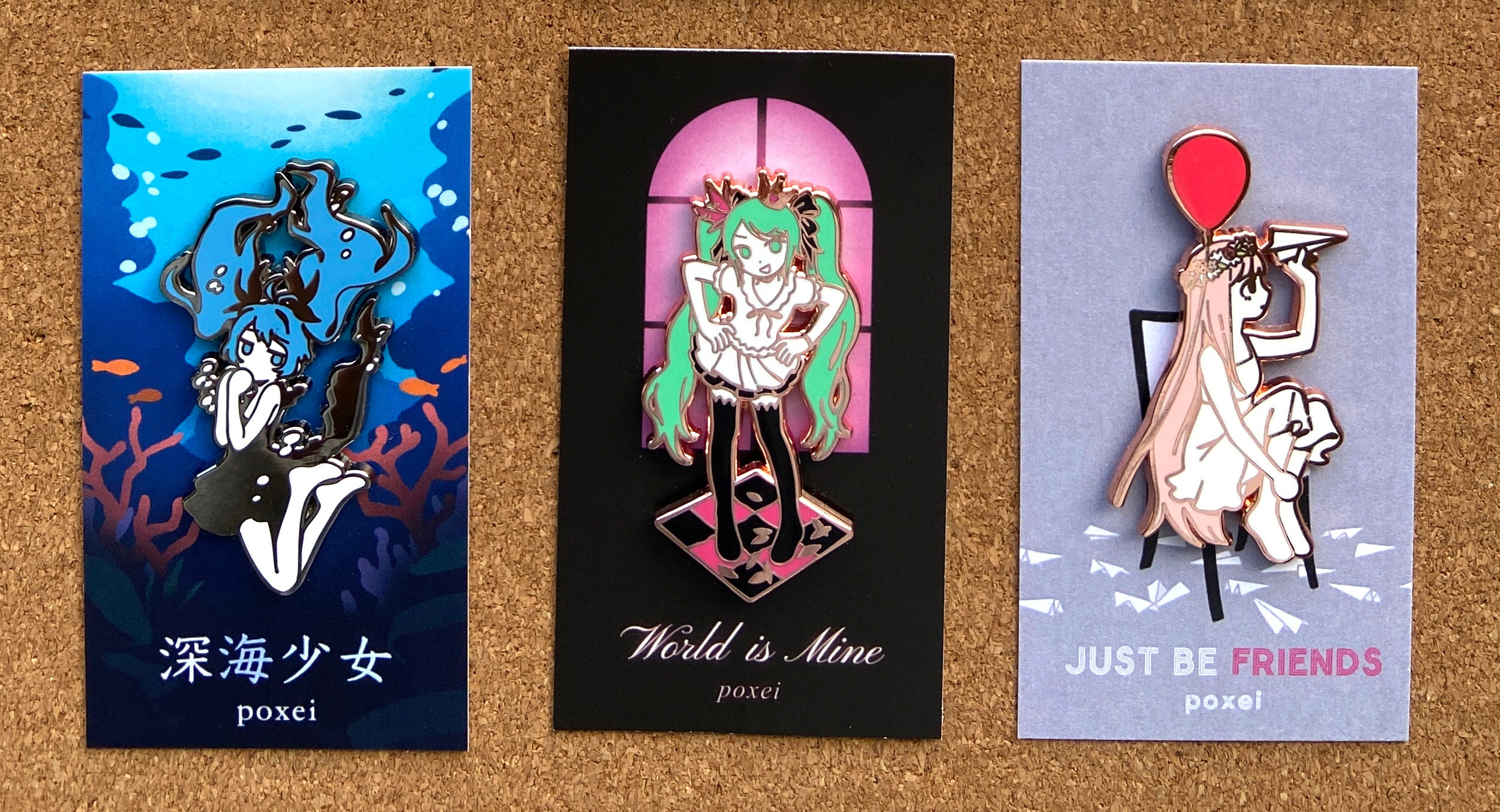 Vocaloid Song Enamel Pins Vol. 3 - Etsy