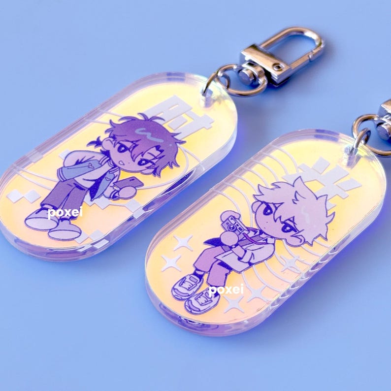 Link Click Holographic Charms - Etsy