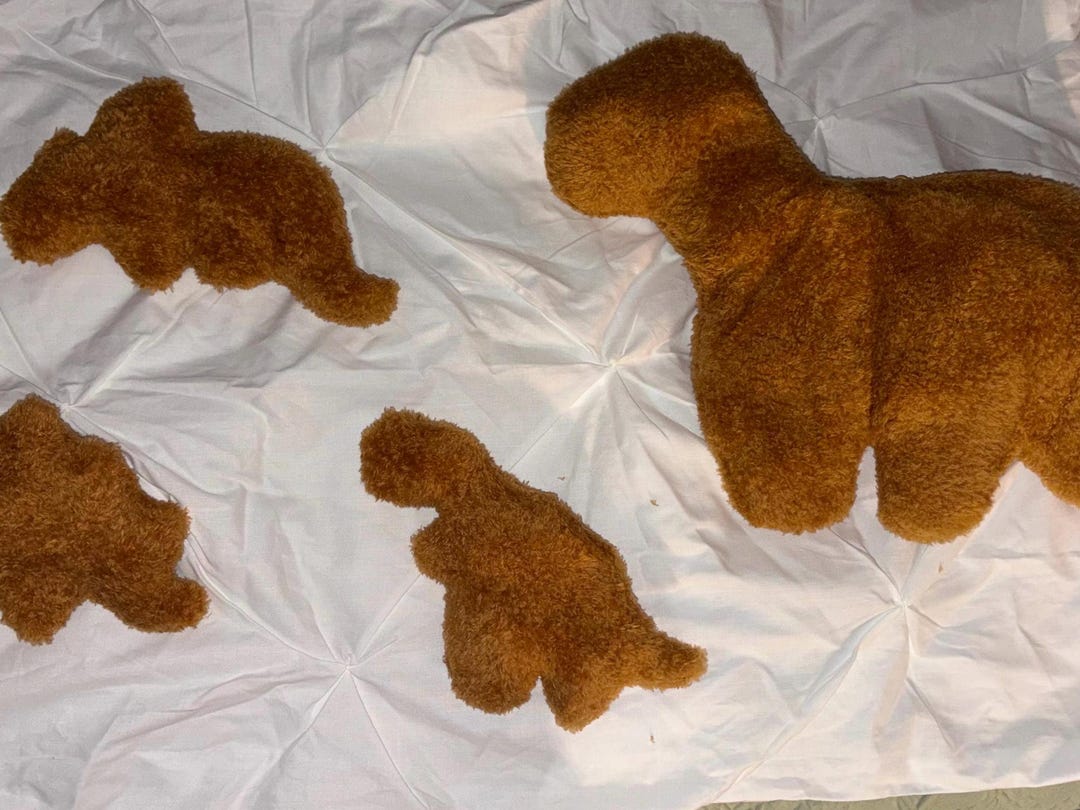 Dinosaur Plush Set - Etsy