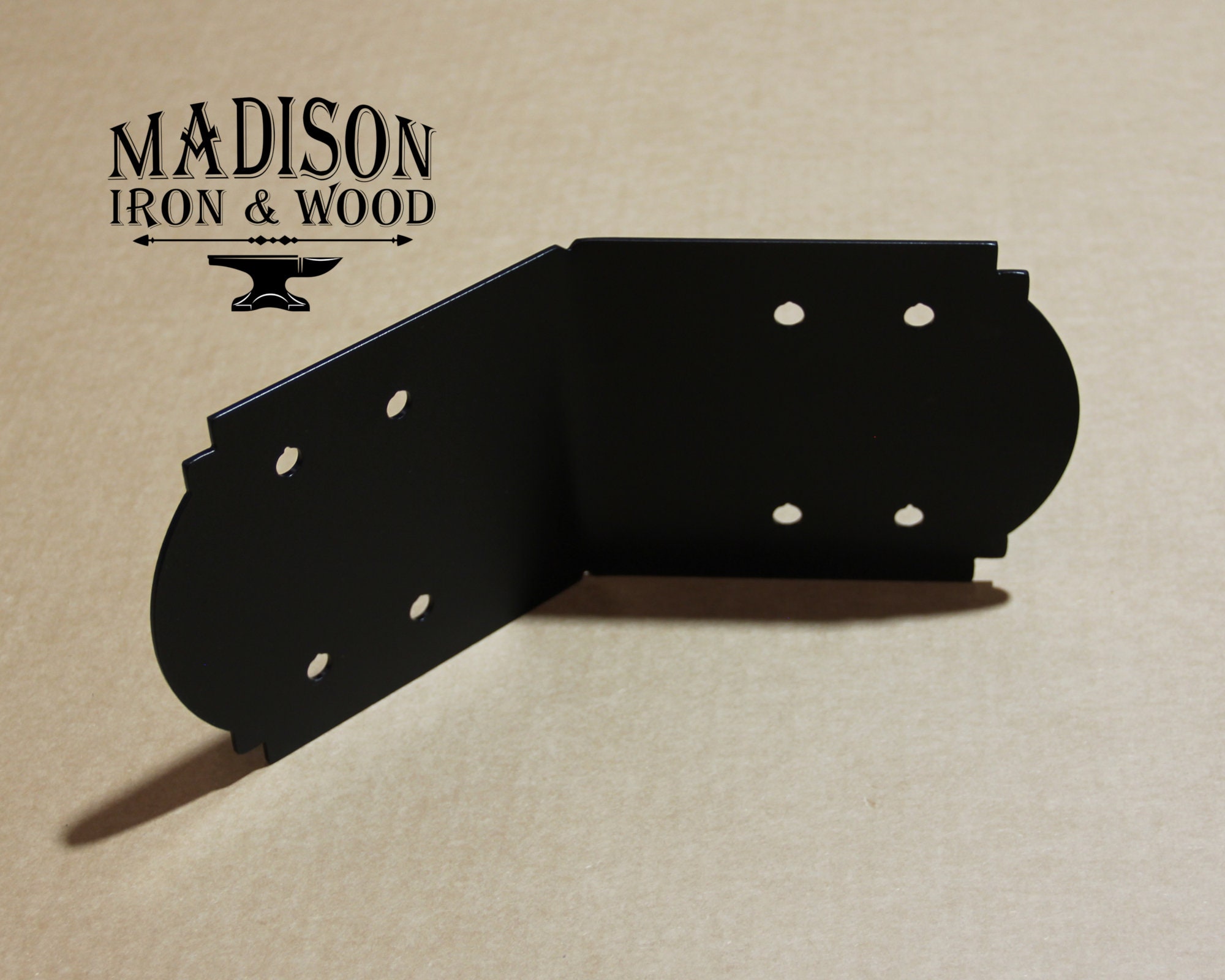 45 Degree / 135 Degree Bent Brackets for Wood Post /for - Etsy