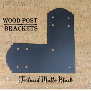 L Bracket for 6 Post Decorative Design L Bracket 6 | Etsy