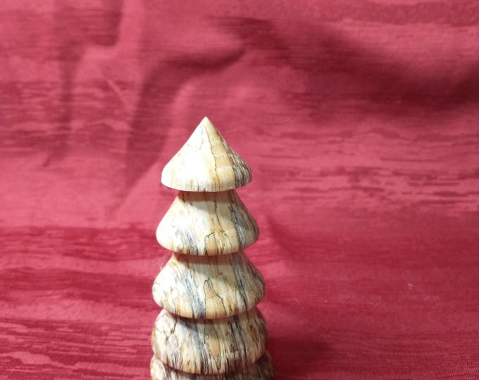 Hand Turned Spalted Maple Wood Christmas Tree - Etsy