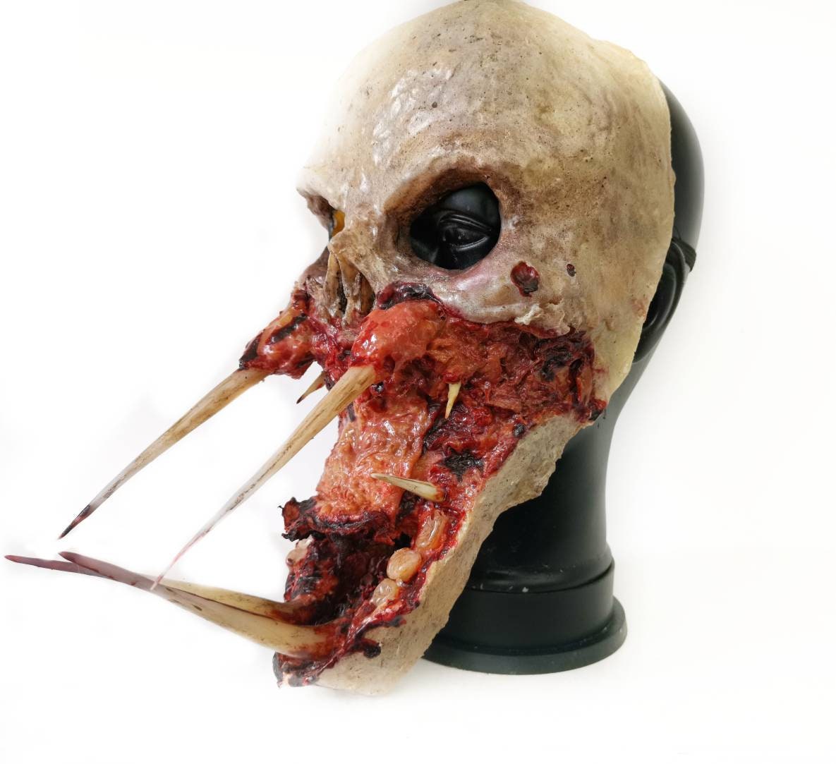 Zombie Halloween Mask Realistic Masknecromorph Zombie - Etsy