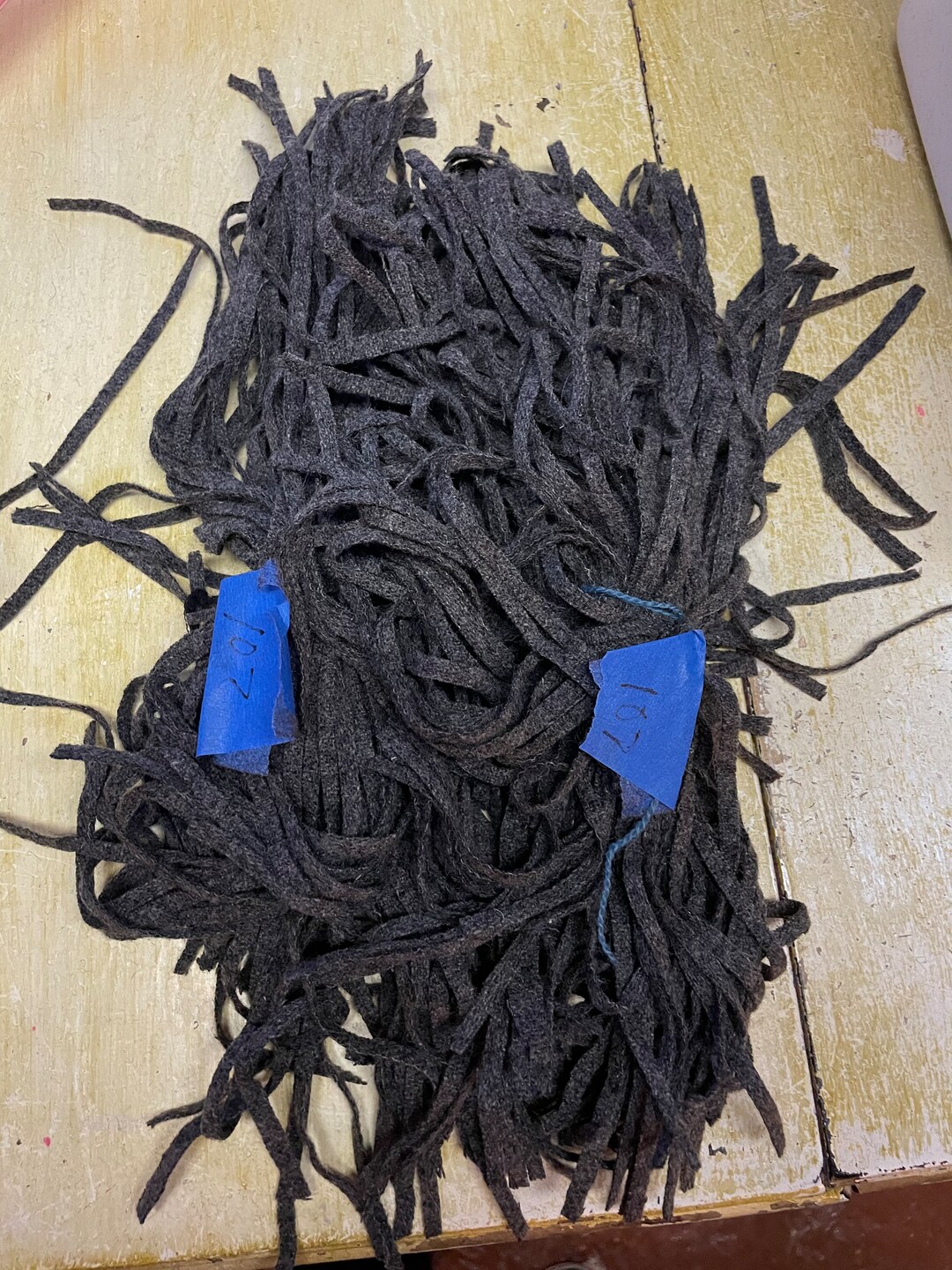 107 6 Charcoal Gray Cutter 12 Wool Rug Hooking Strips - Etsy