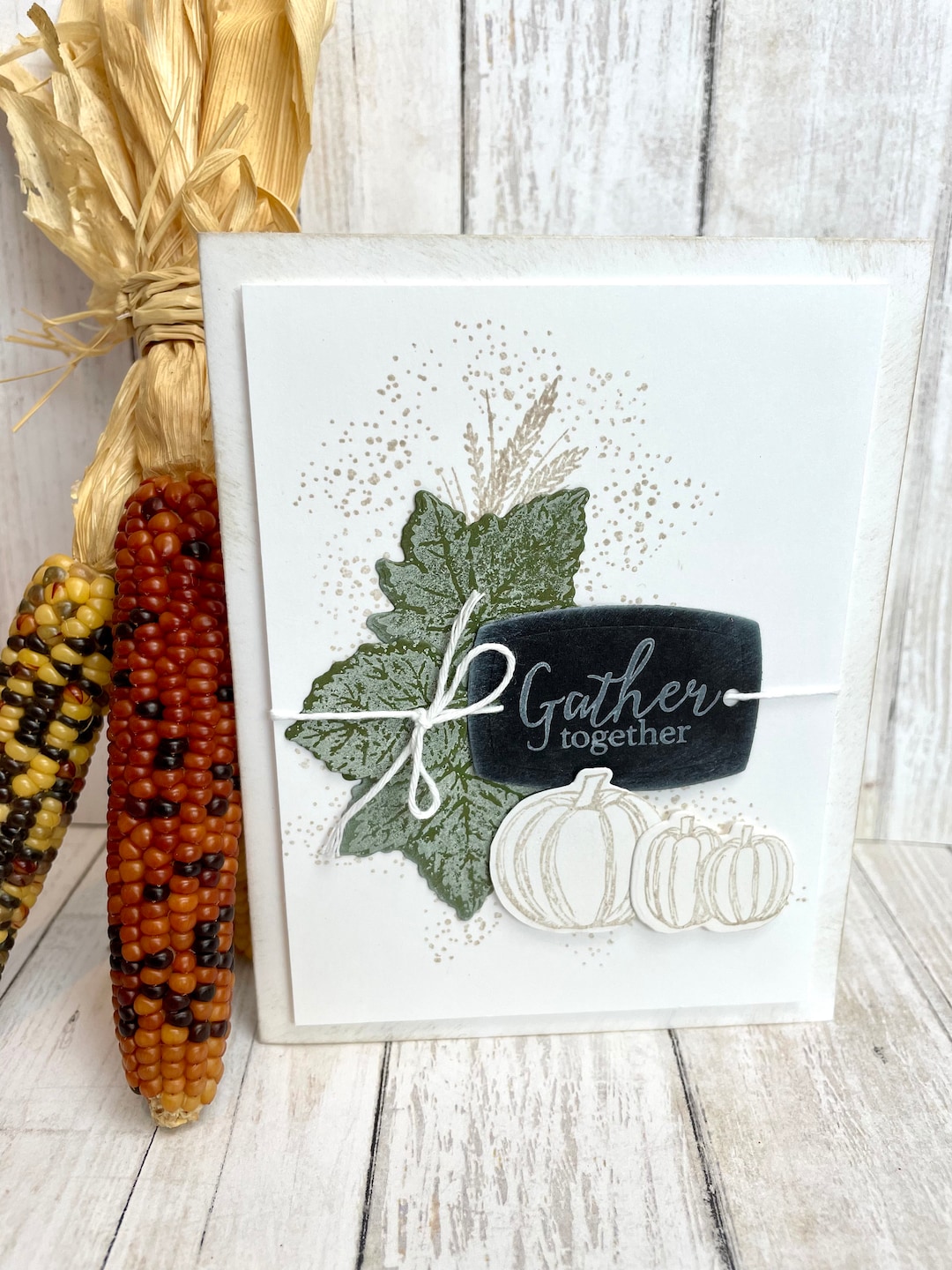 Thanksgiving Cards Holiday Card Handmade Thanksgiving Card - Etsy