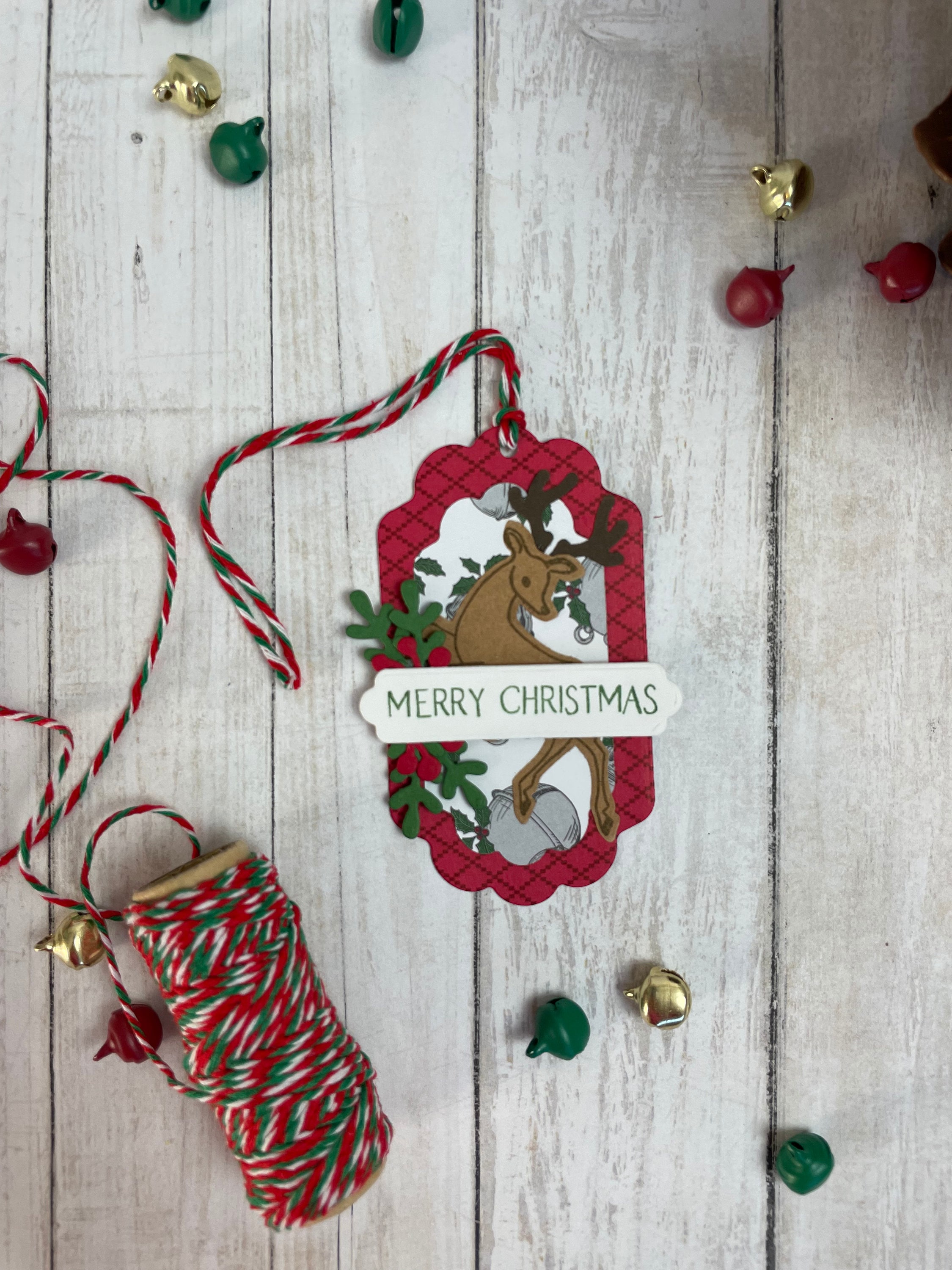 Deer Christmas Tags, Set of Tags, Christmas Gift Tags, Xmas Gift Tags ...