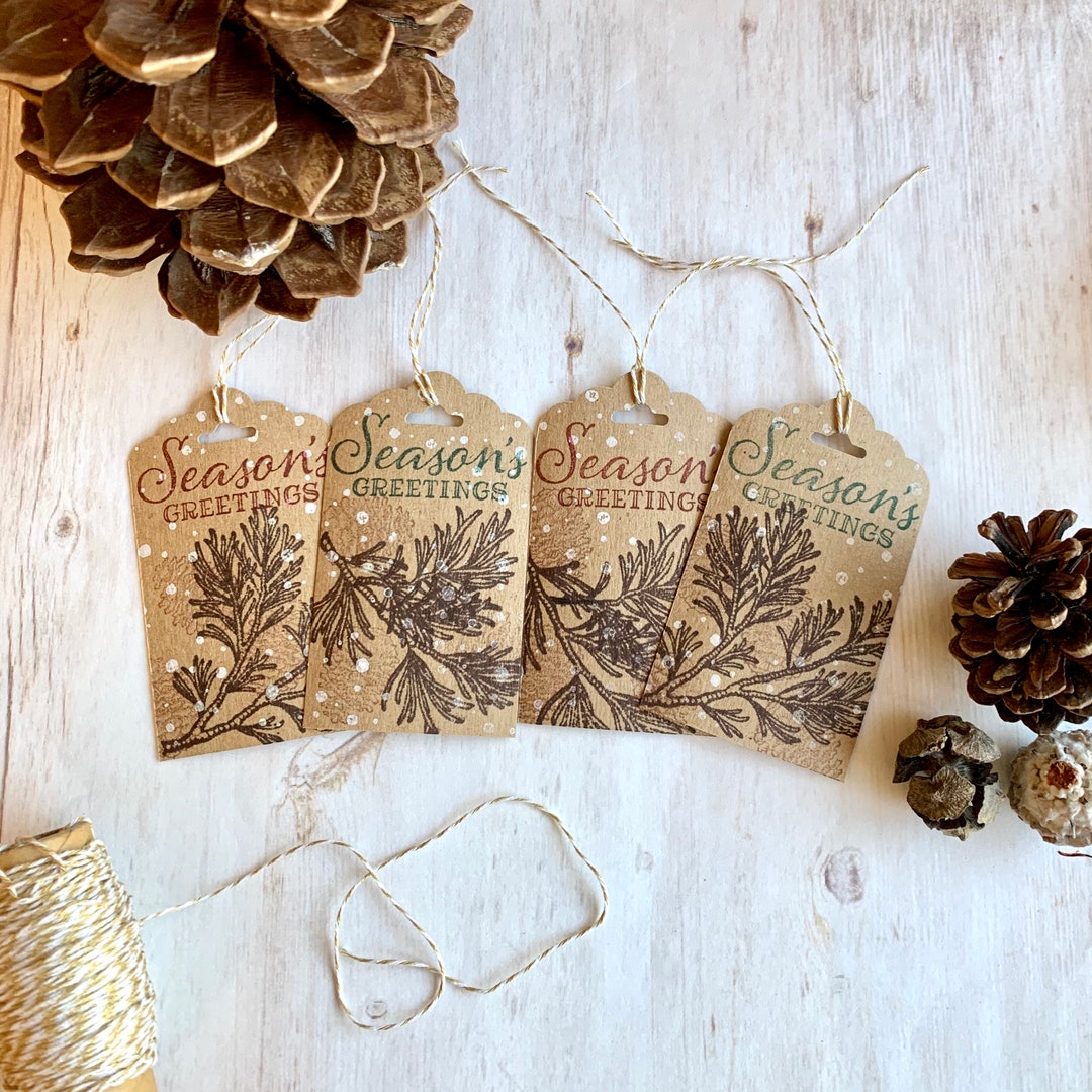 Set of Tags,christmas Gift Tags, Xmas Gift Tags, Tags, Rustic Gift Tags ...