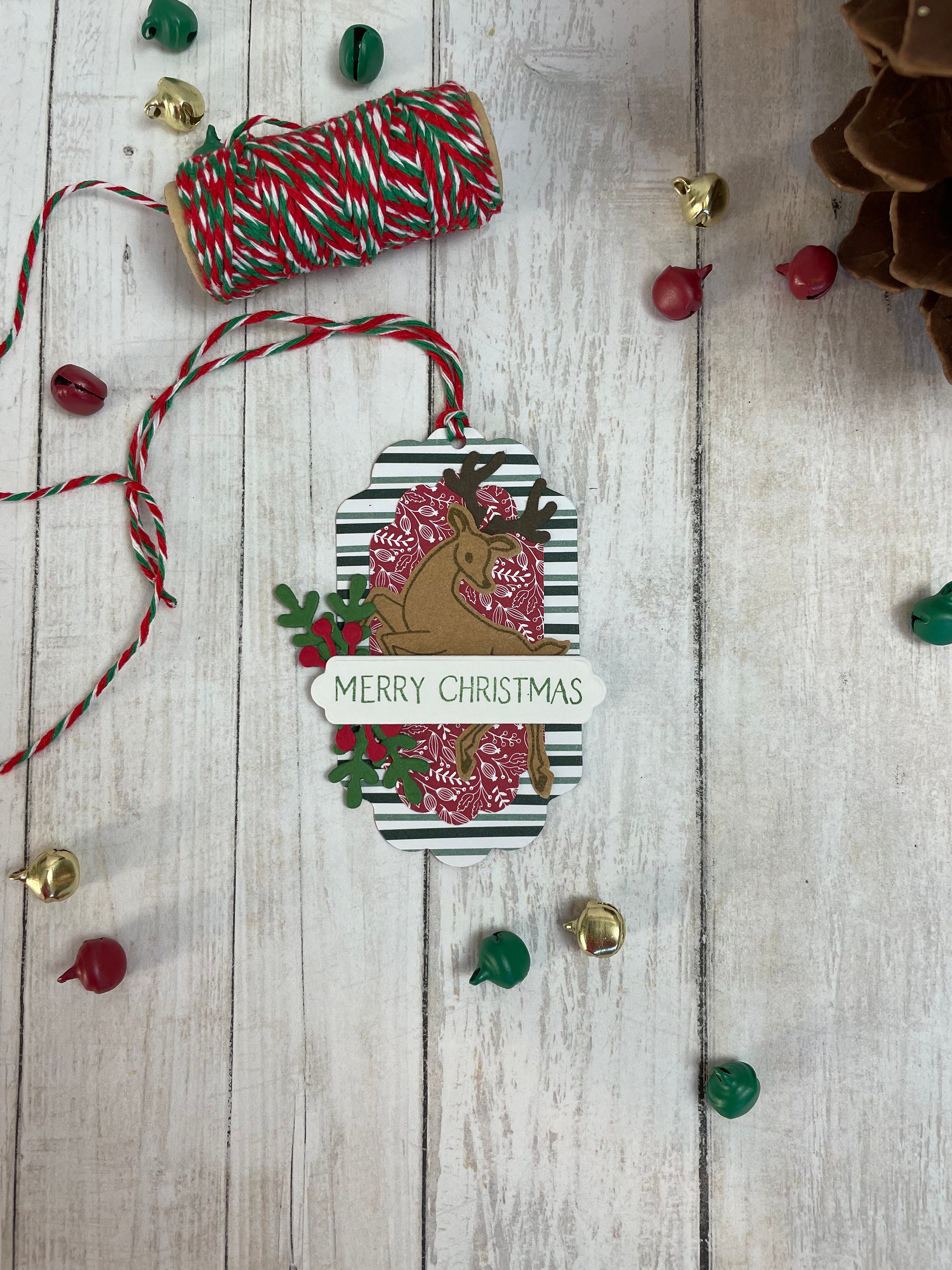 Deer Christmas Tags, Set of Tags, Christmas Gift Tags, Xmas Gift Tags ...
