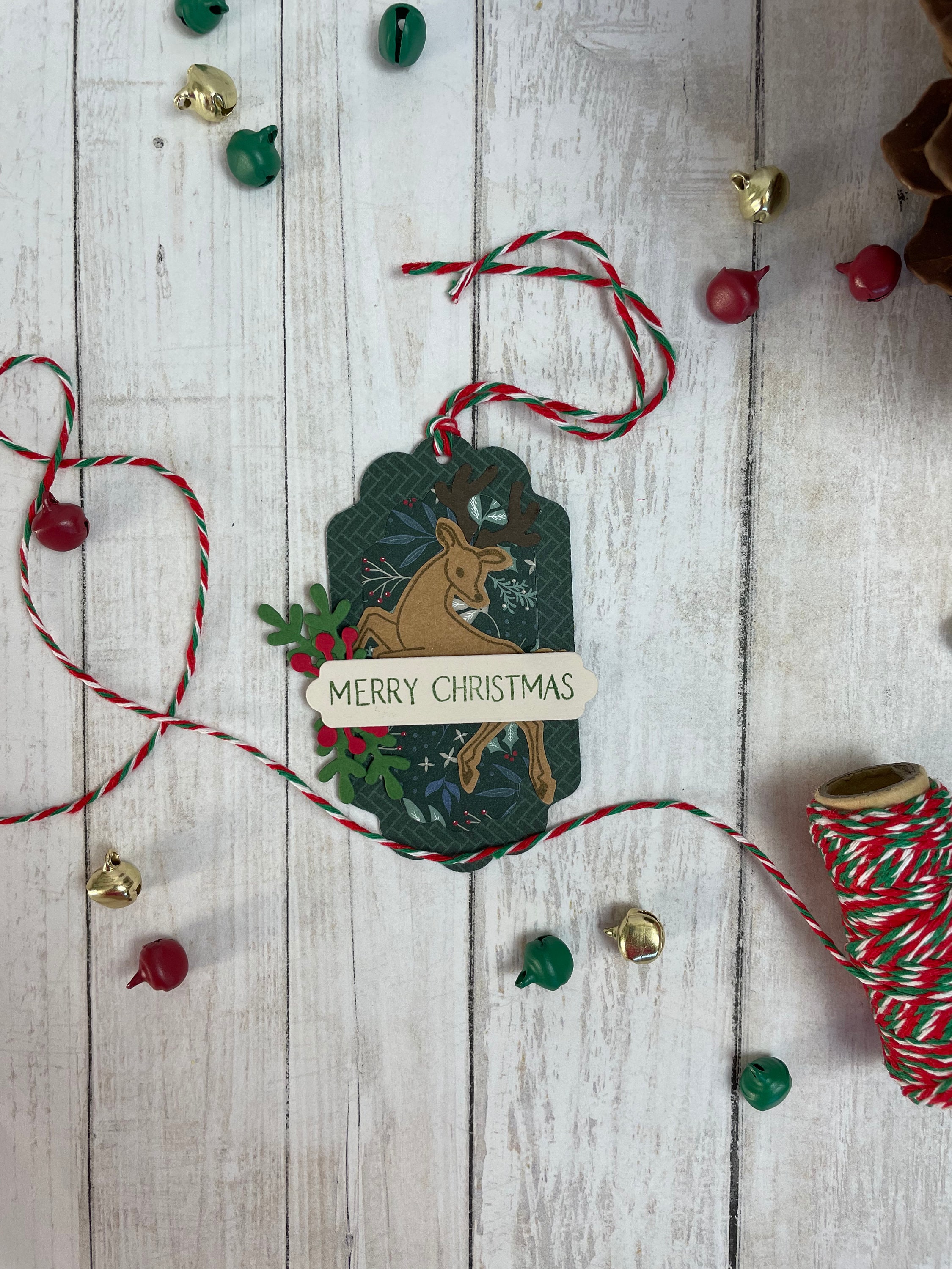 Deer Christmas Tags, Set of Tags, Christmas Gift Tags, Xmas Gift Tags ...