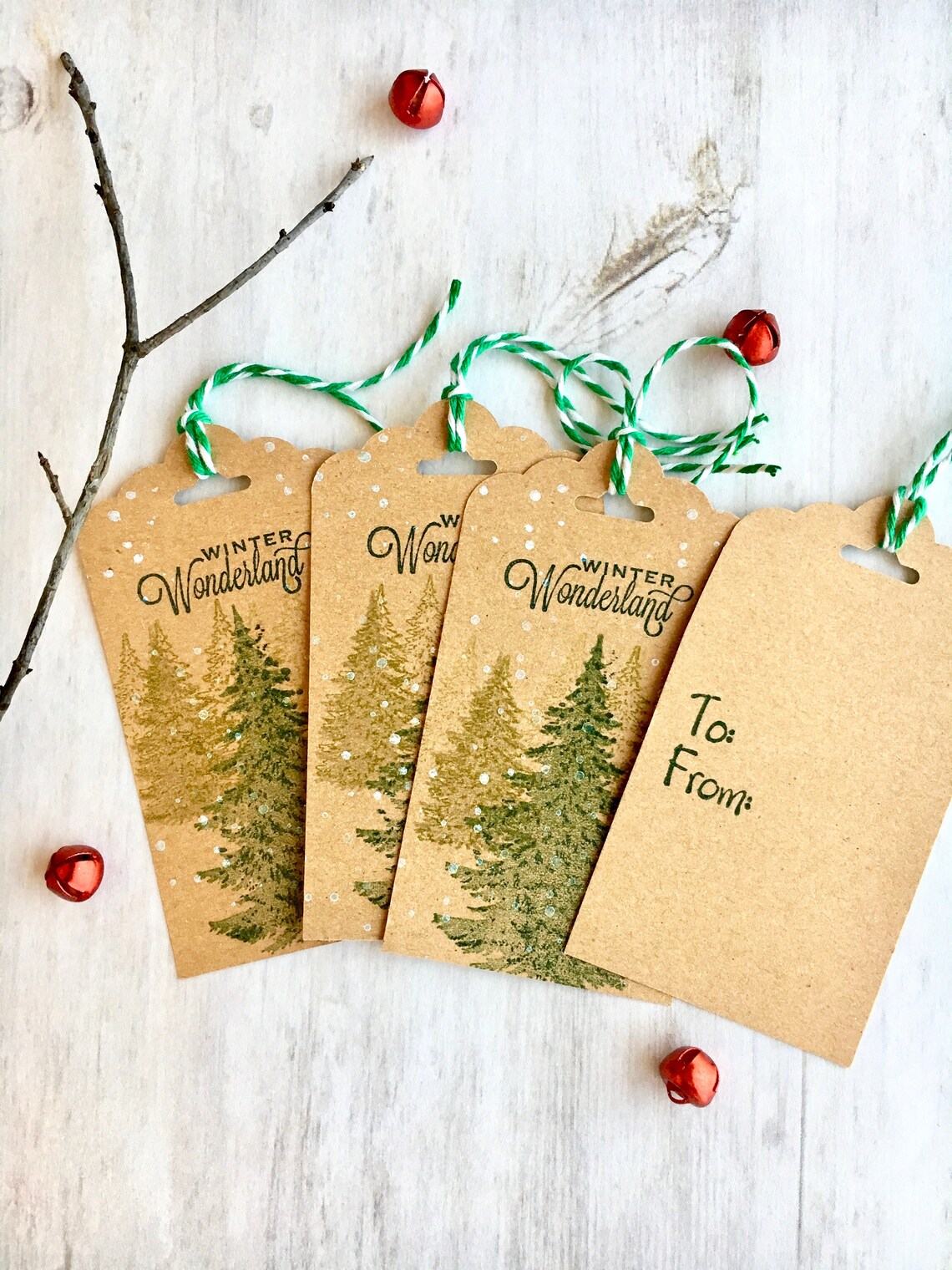Set of Tags,christmas Gift Tags, Xmas Gift Tags, Tags, Rustic Gift Tags ...