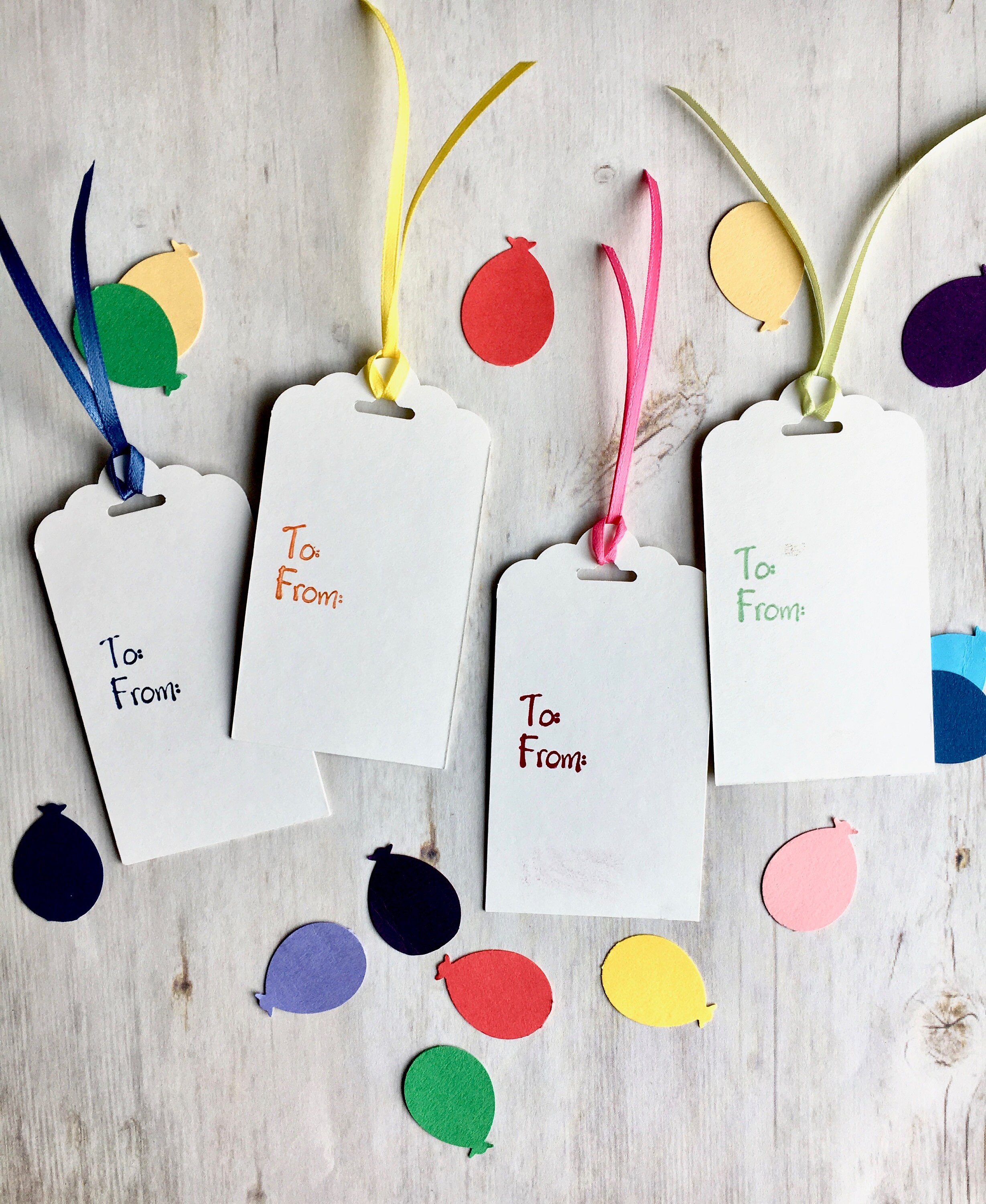 Happy Birthday Gift Tags, Gift Tags, Birthday Ice Cream, Birthday Party ...