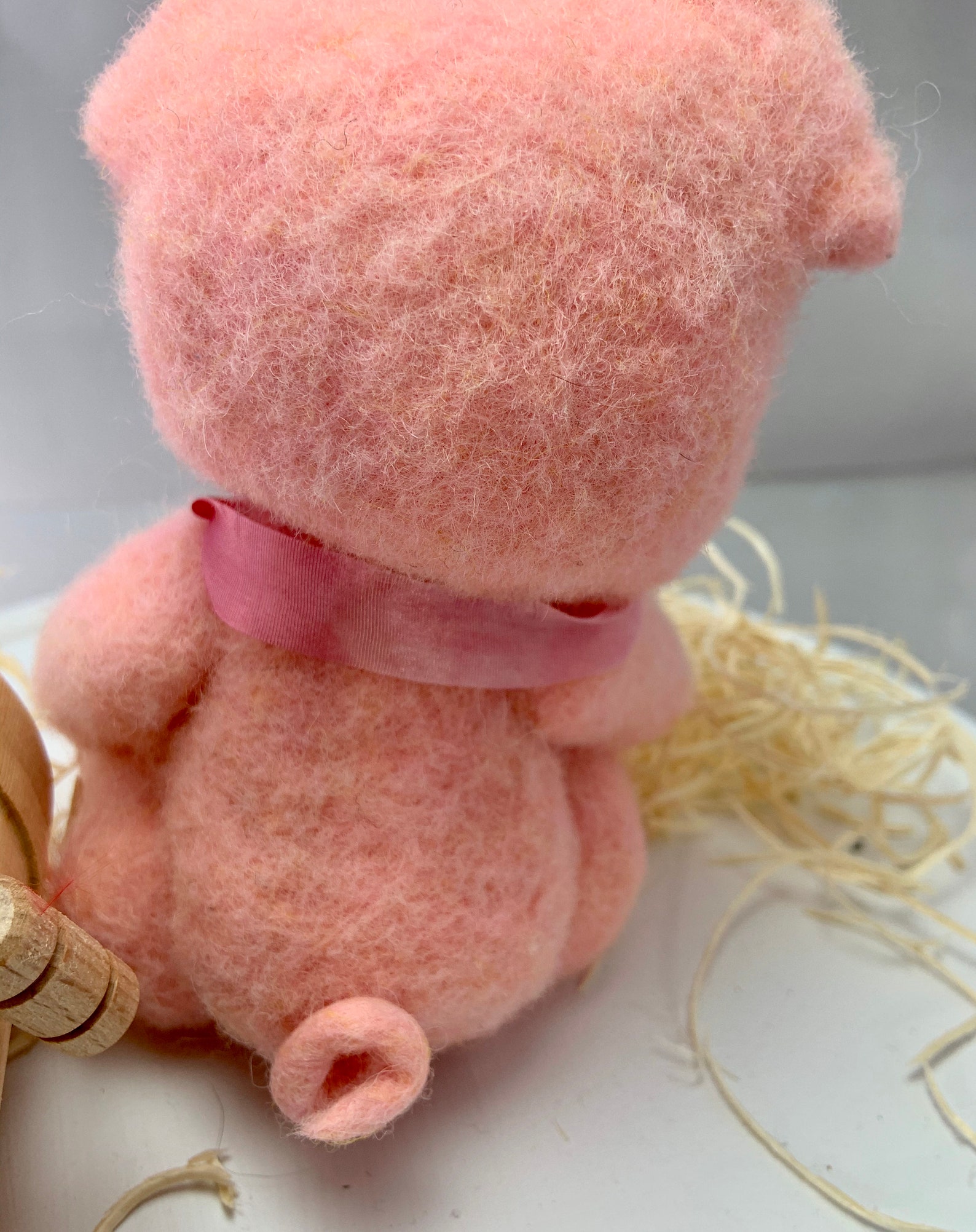 Needle Felted Pig - Etsy