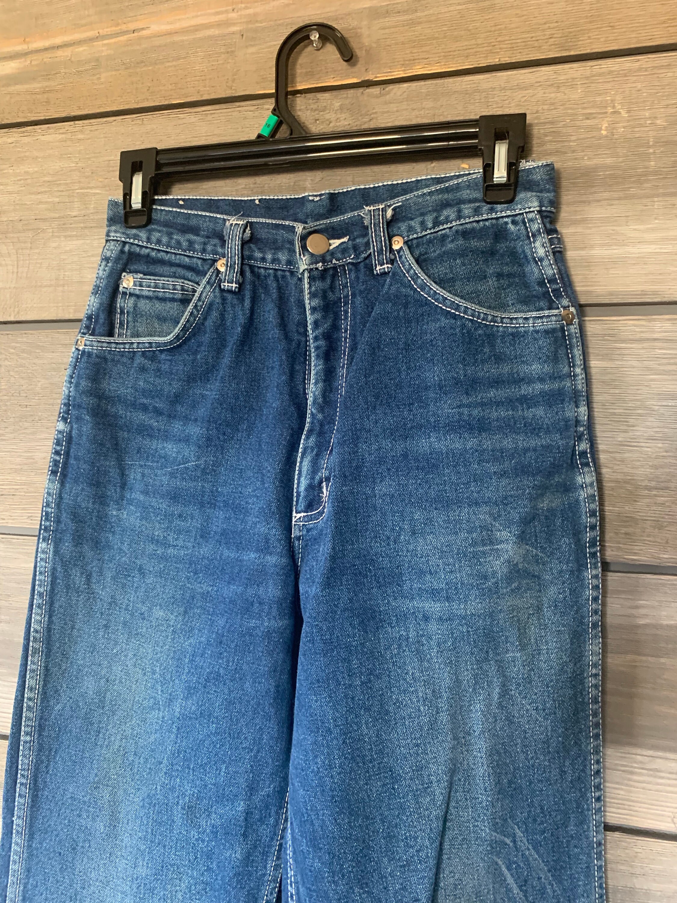 Vintage Jeans / Vintage Hash Jeans / 1970's Jeans Boho / | Etsy