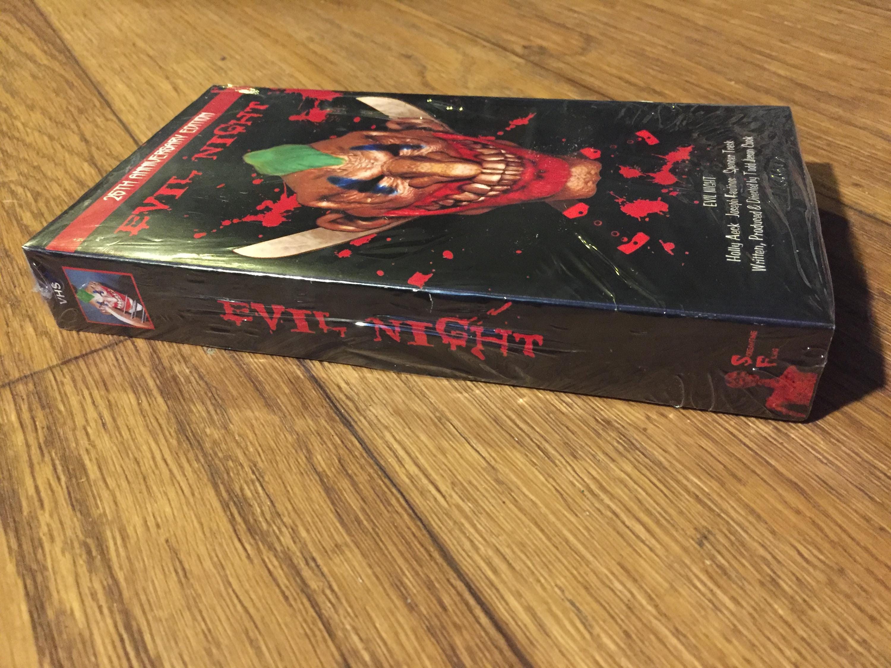 Evil Night - Horror Clown Slasher VHS NEW and Sealed - Etsy