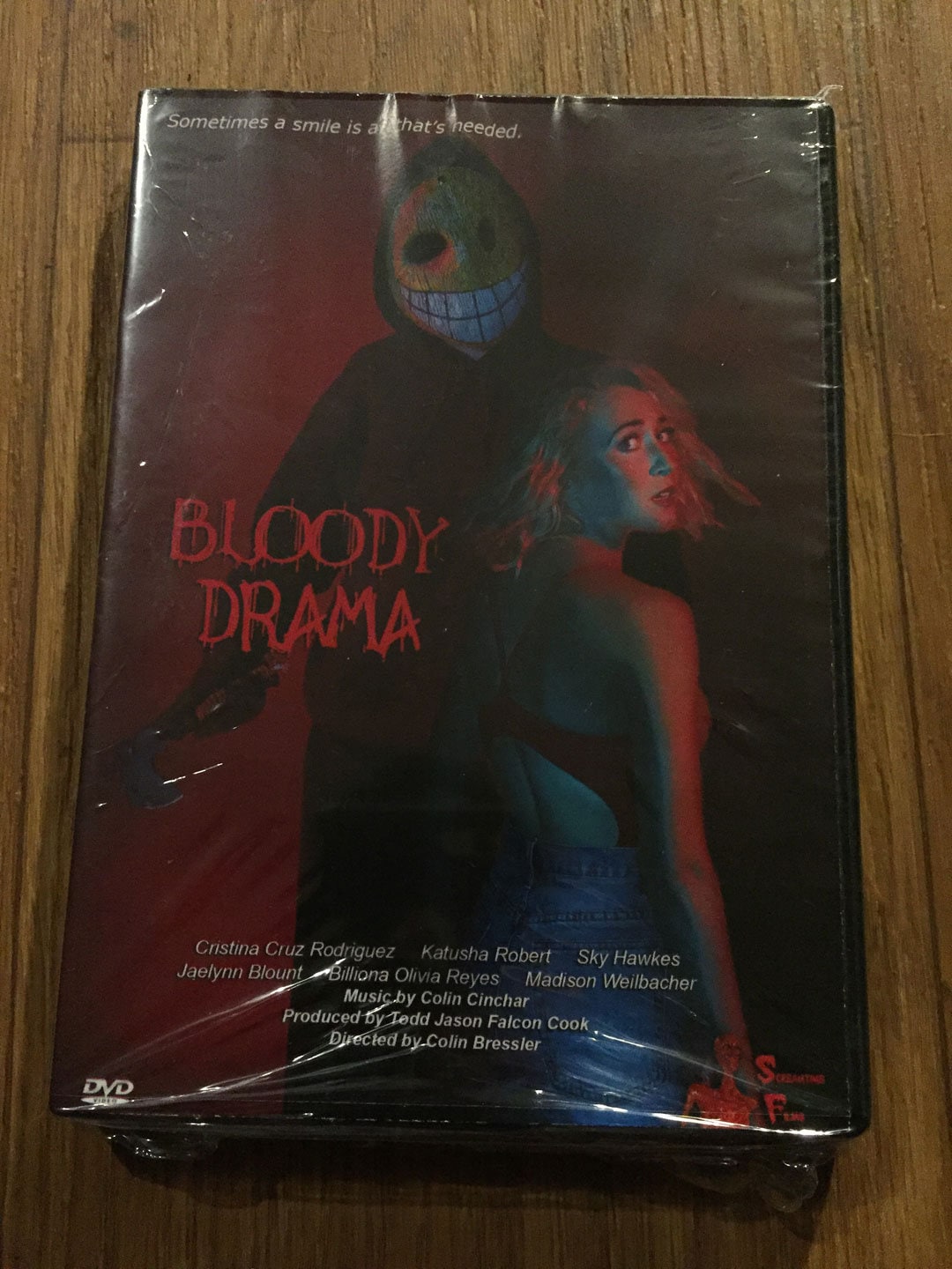 BLOODY DRAMA - Horror/drama/slasher DVD - New and Sealed Screamtime ...