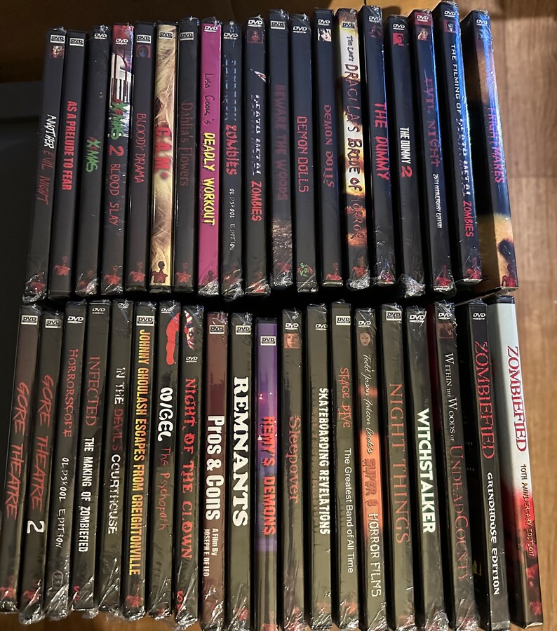 40 DVD Lot COMPLETE Screamtime Films DVD Collection - Etsy