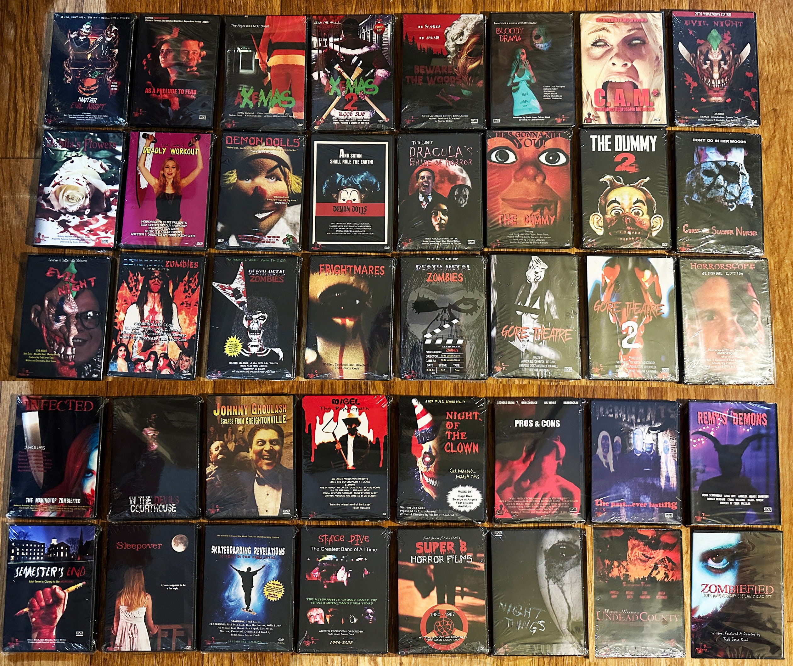 40 DVD Lot COMPLETE Screamtime Films DVD Collection - Etsy