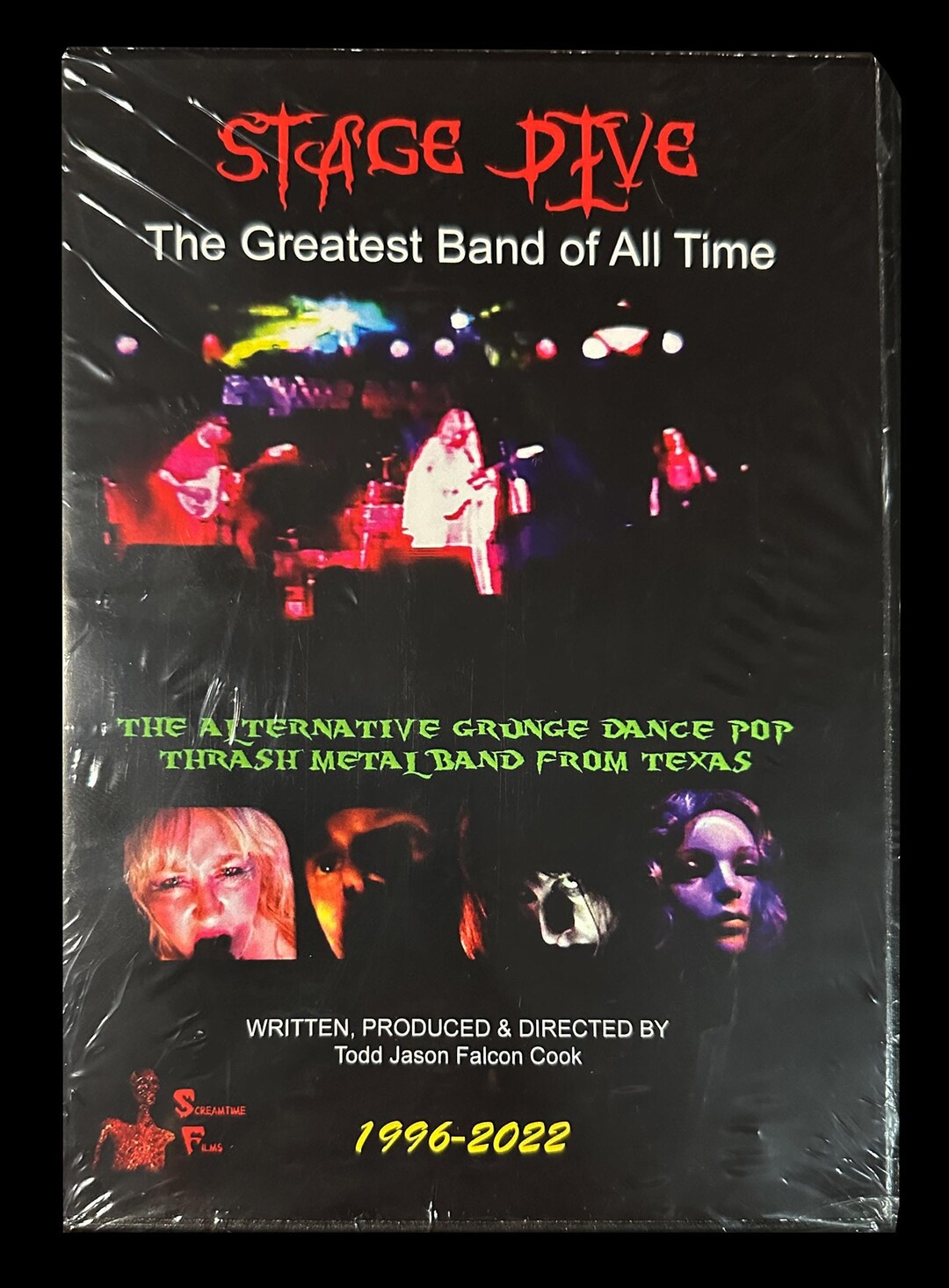 Stage Dive the Greatest Band of All Time DVD Rockumentary 1996 2023 NEW ...