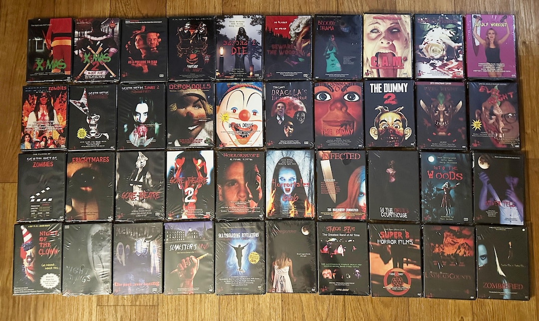 40 DVD Lot - COMPLETE Screamtime Films DVD Collection - Etsy