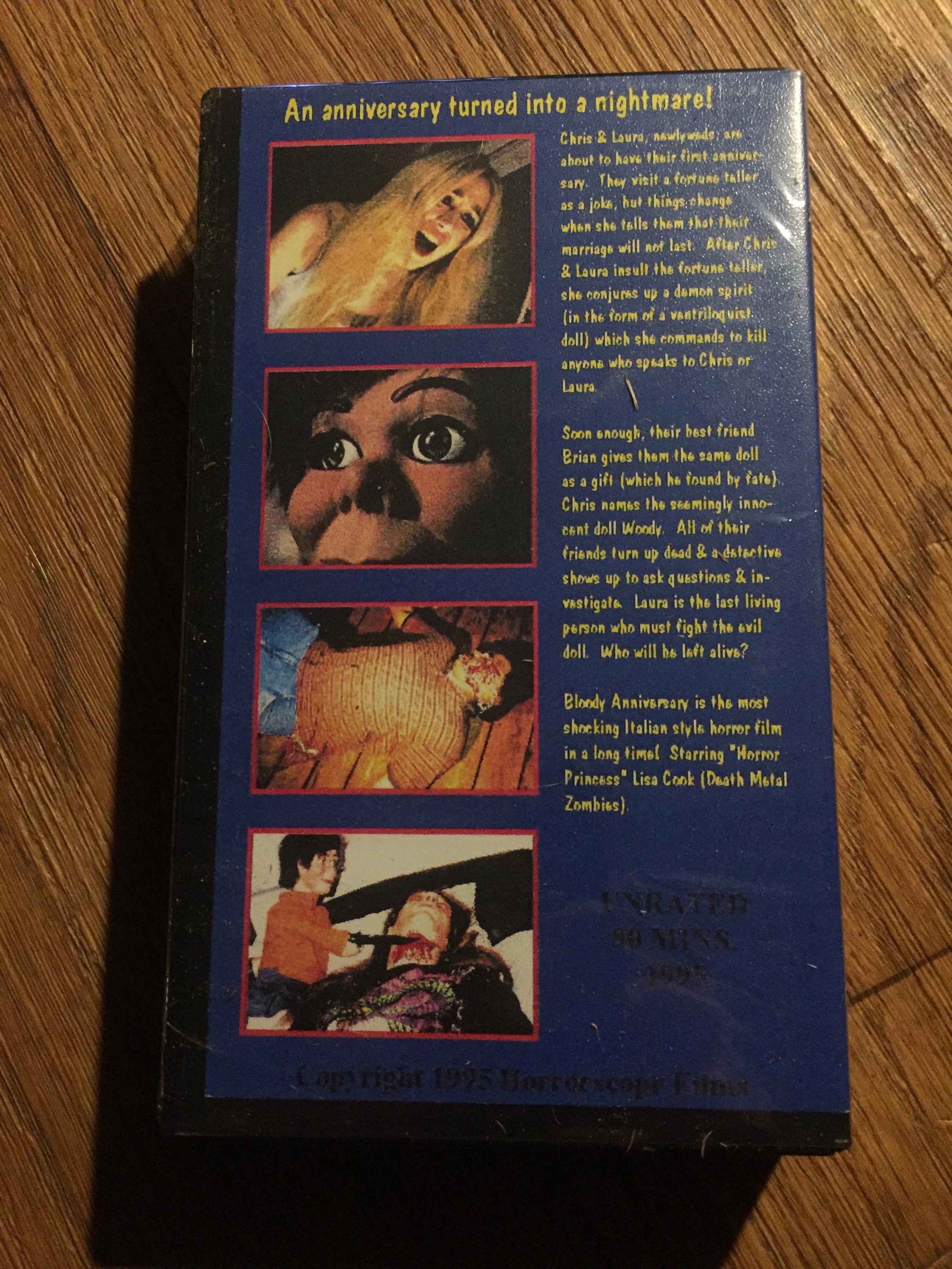 The Dummy - Horror VHS Screamtime Films NEW and Sealed - Etsy