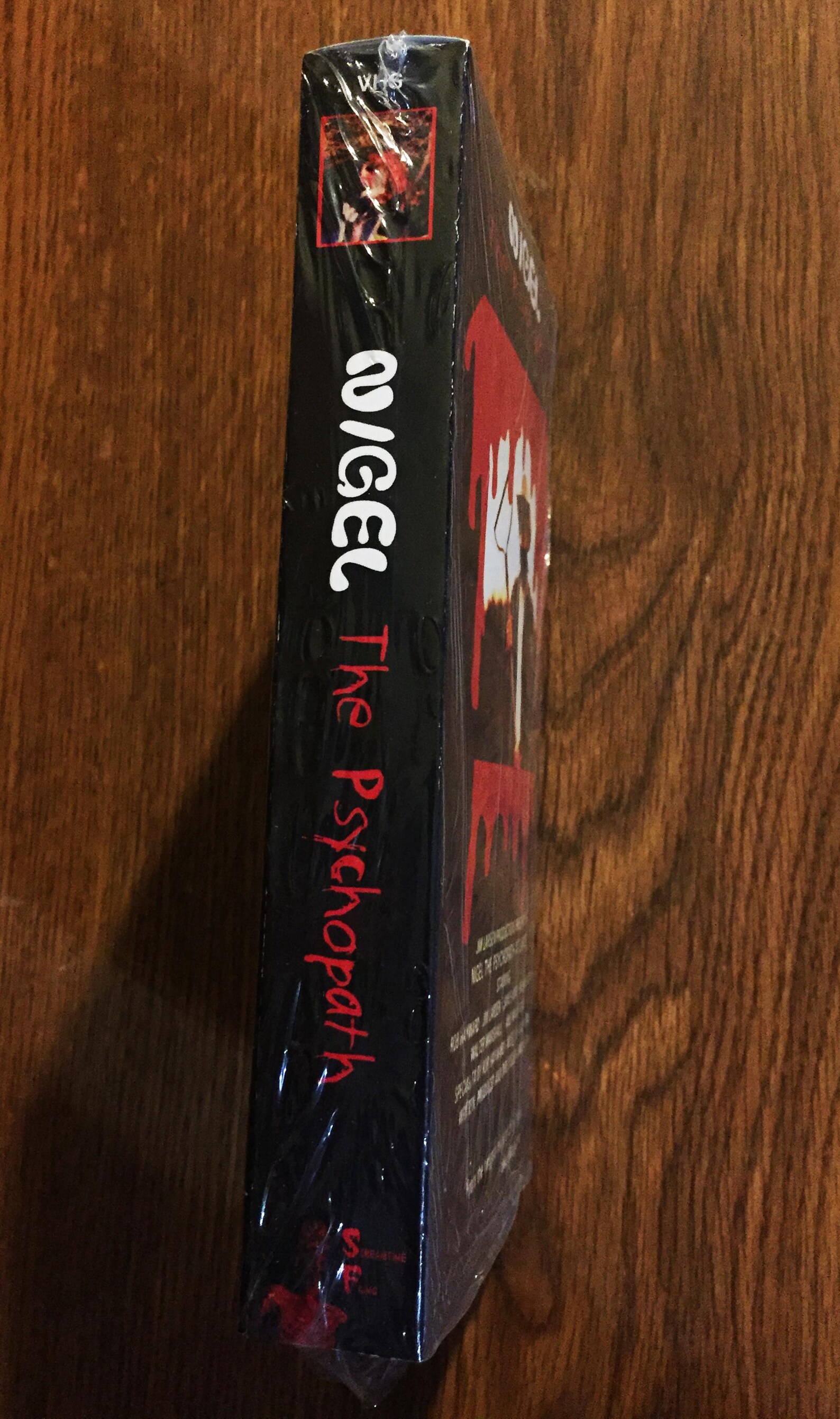 Nigel the Psychopath - Horror VHS Screamtime Films NEW and Sealed - Etsy