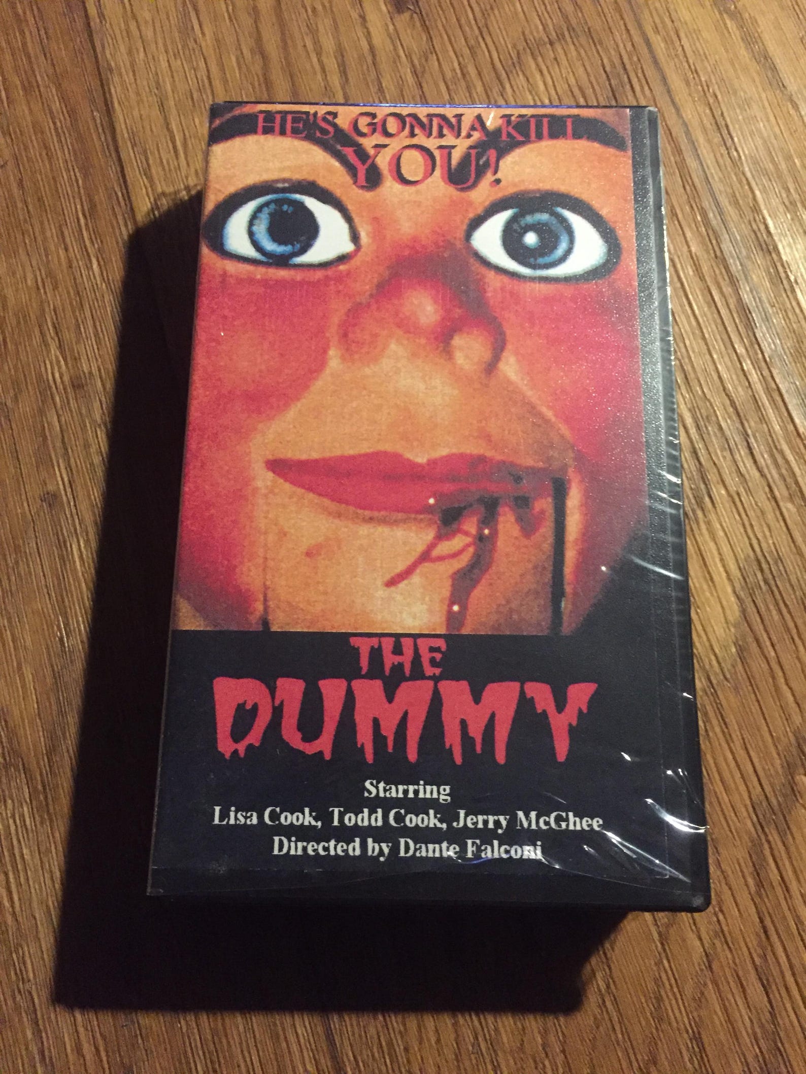 The Dummy Horror VHS Screamtime Films NEW and Sealed - Etsy
