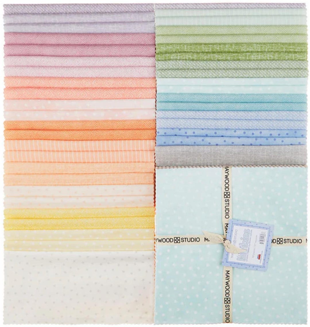 Little Lambies - Woolies Flannel Layer Cake (10x10) - 42 Pieces By ...