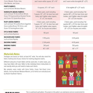 Randolph & Rudy *pieced Sampler Quilt Pattern* By: Elizabeth Hartman EH-078 - Etsy