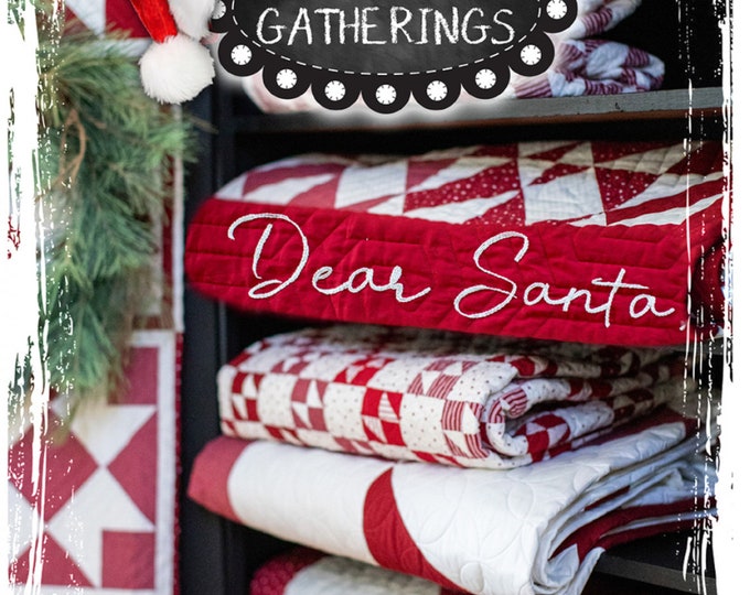 Dear Santa *8 Quilt Designs + Hand Stitchery Projects* From: Primitive ...