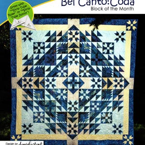 Bel Canto: Coda Uses 2.5 Strips A Strip Club Quilt Pattern by Daniela ...
