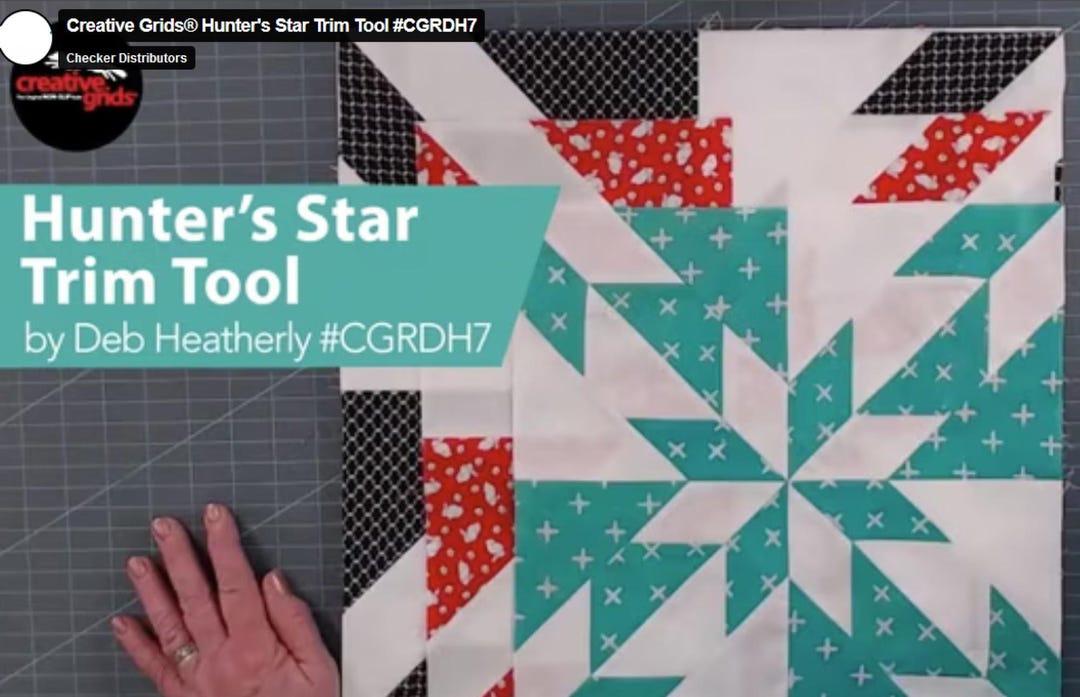 Hunter's Star Trim Tool *acrylic Template* By: Deb Heatherly - Creative ...