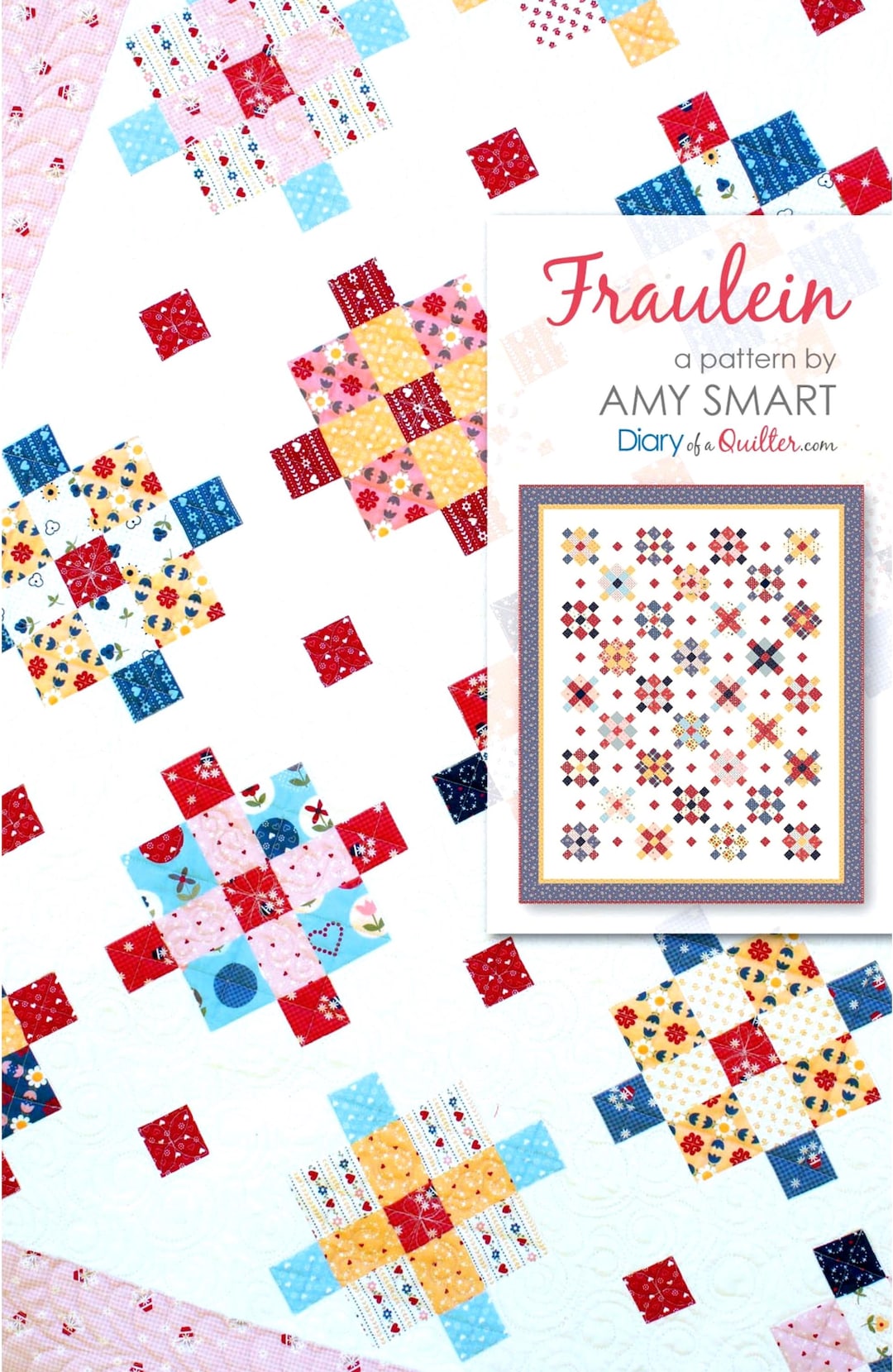 Fraulein *pieced Quilt Pattern - Layer Cake & Jelly Roll Friendly * By ...