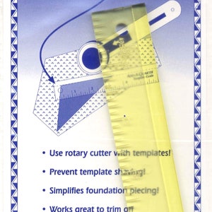 Add A-quarter Ruler *A "must Have" for Foundation Paper Piecing! * From ...