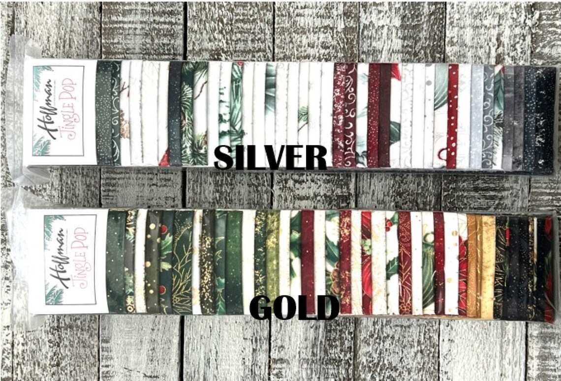 Jingle Pop Jelly Roll **generation 11 - SILVER** ~40 Pieces~ From ...