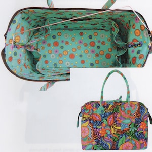 City Bags - Uptown *sewing Pattern + Metal Stays* From: Aunties Two ...