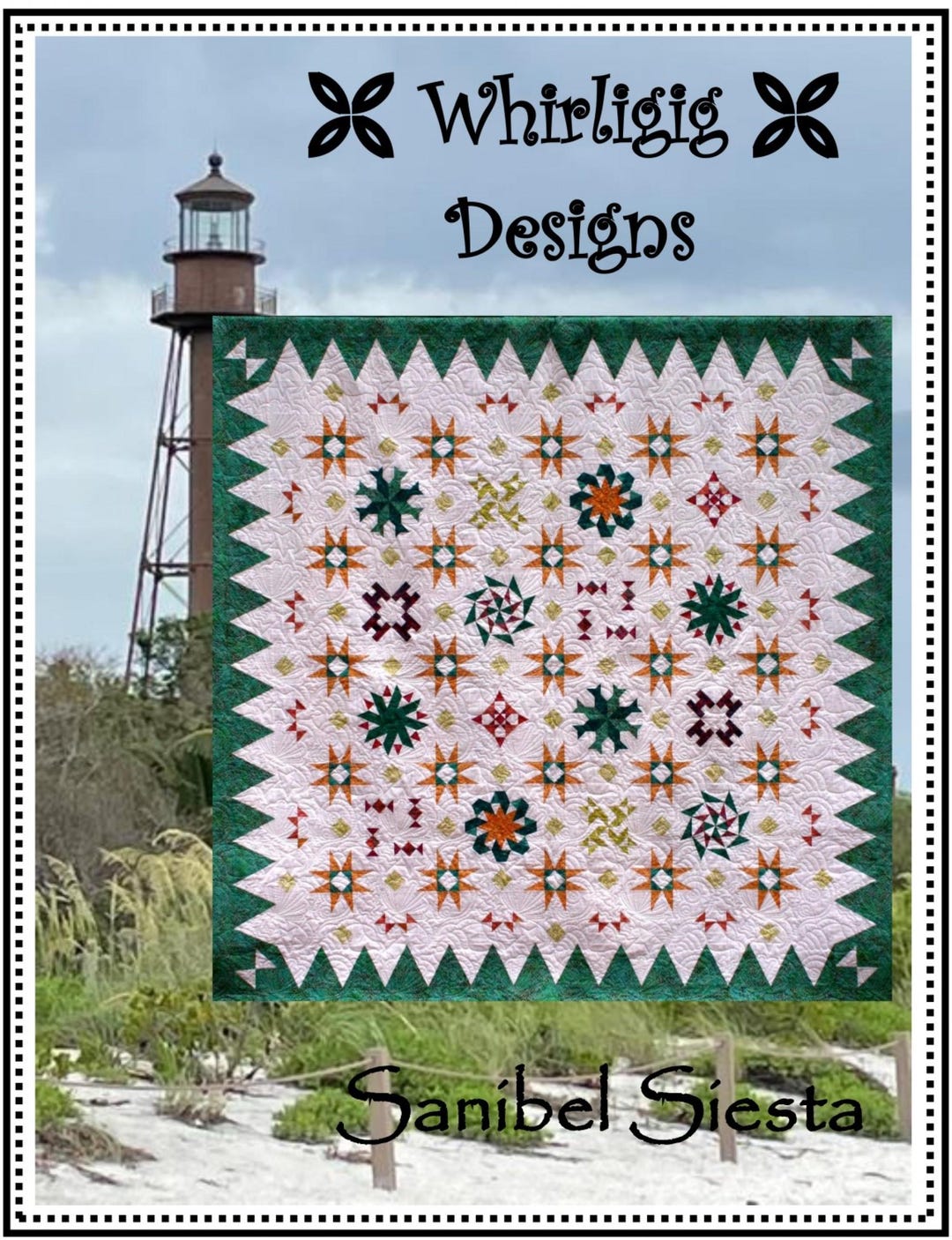 Sanibel Siesta *quilt Pattern * BY: Whirligig Designs - Etsy