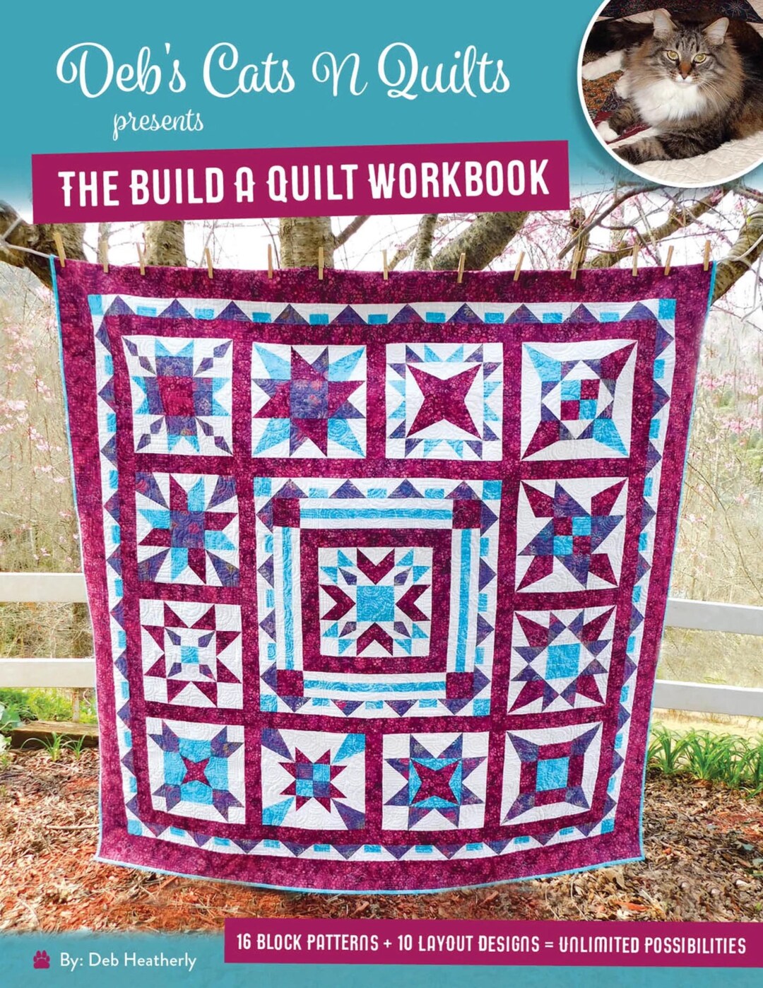 The Build A Quilt Workbook * 16 Block Patterns + 10 Layout Quilt ...