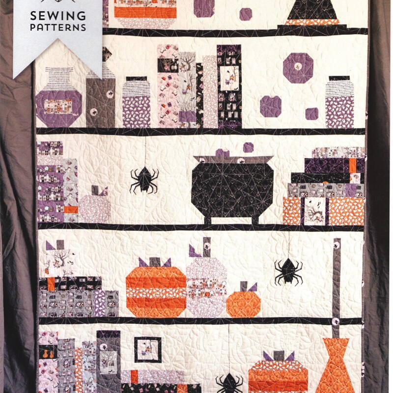 Spooky and Spells Quilt Kit - Etsy