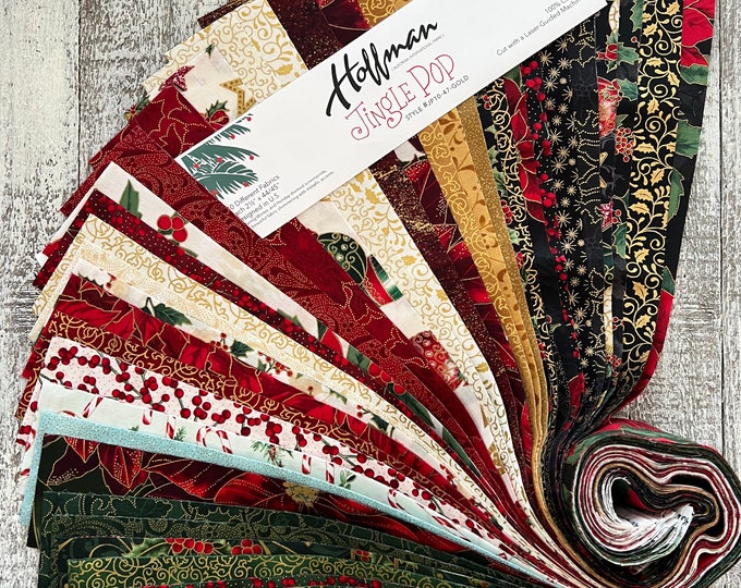 Jingle Pop *jelly Roll Generation 9**gold** 40 Pieces~ From: Hoffman ...