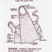Chatterbox Apron Pattern *A Reversible Apron With Personality!* From ...