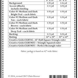 TAOS *quilt Pattern And/or Table Runner* BY: Whirligig Designs - Etsy