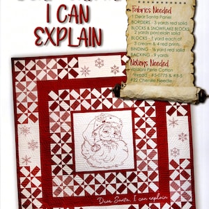 Dear Santa *8 Quilt Designs + Hand Stitchery Projects* From: Primitive ...