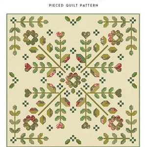 Blue Hibiscus *pieced Quilt Pattern* By: Edyta Sitar - Laundry Basket ...