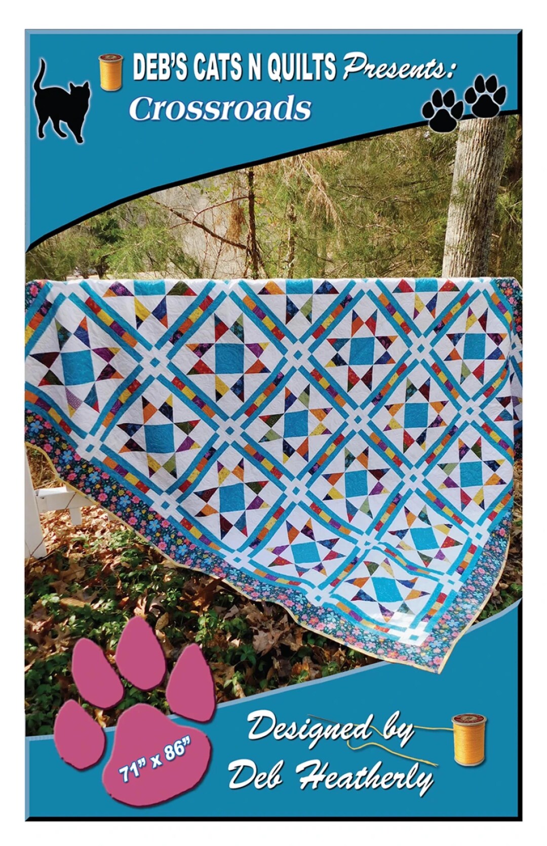 Crossroads * A Jelly Roll Friendly Quilt Pattern:* by Deb Heatherly of ...