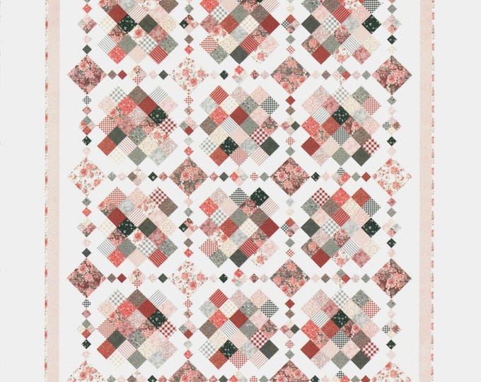 Lena's Garden *pieced & Applique Quilt Pattern* By: Jill Finley of ...