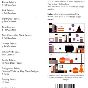 Spookie Shelfie Quilt (A Fat Quarter Friendly Quilt Pattern) By ...