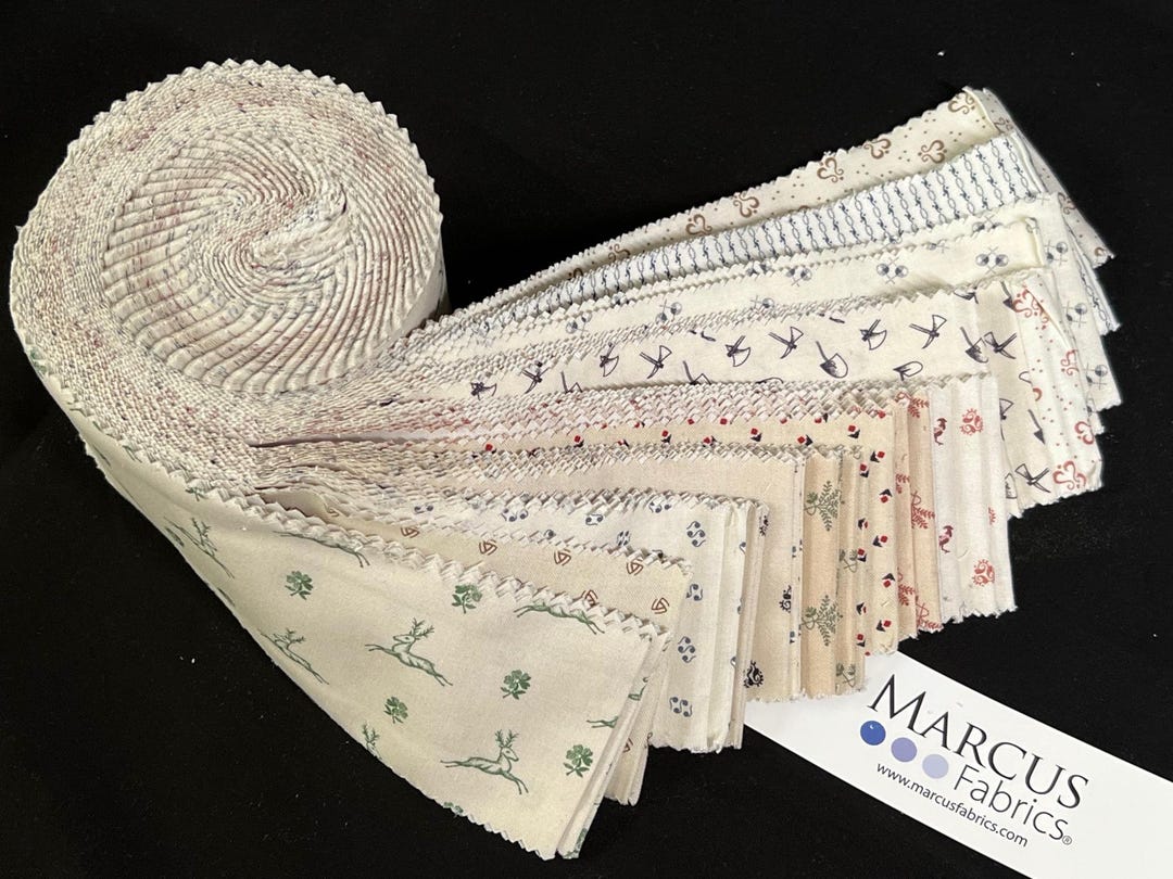 Pint Size Neutrals *jelly Roll / 2.5" Strips - 40 Pieces* From: Carrie ...