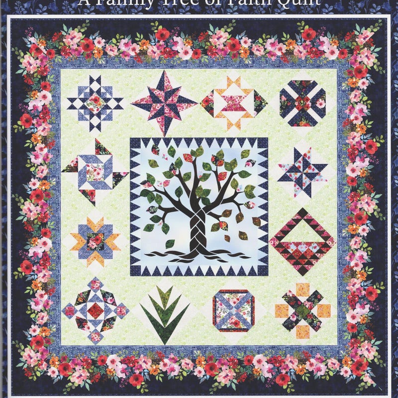 Family Tree Quilt - Etsy