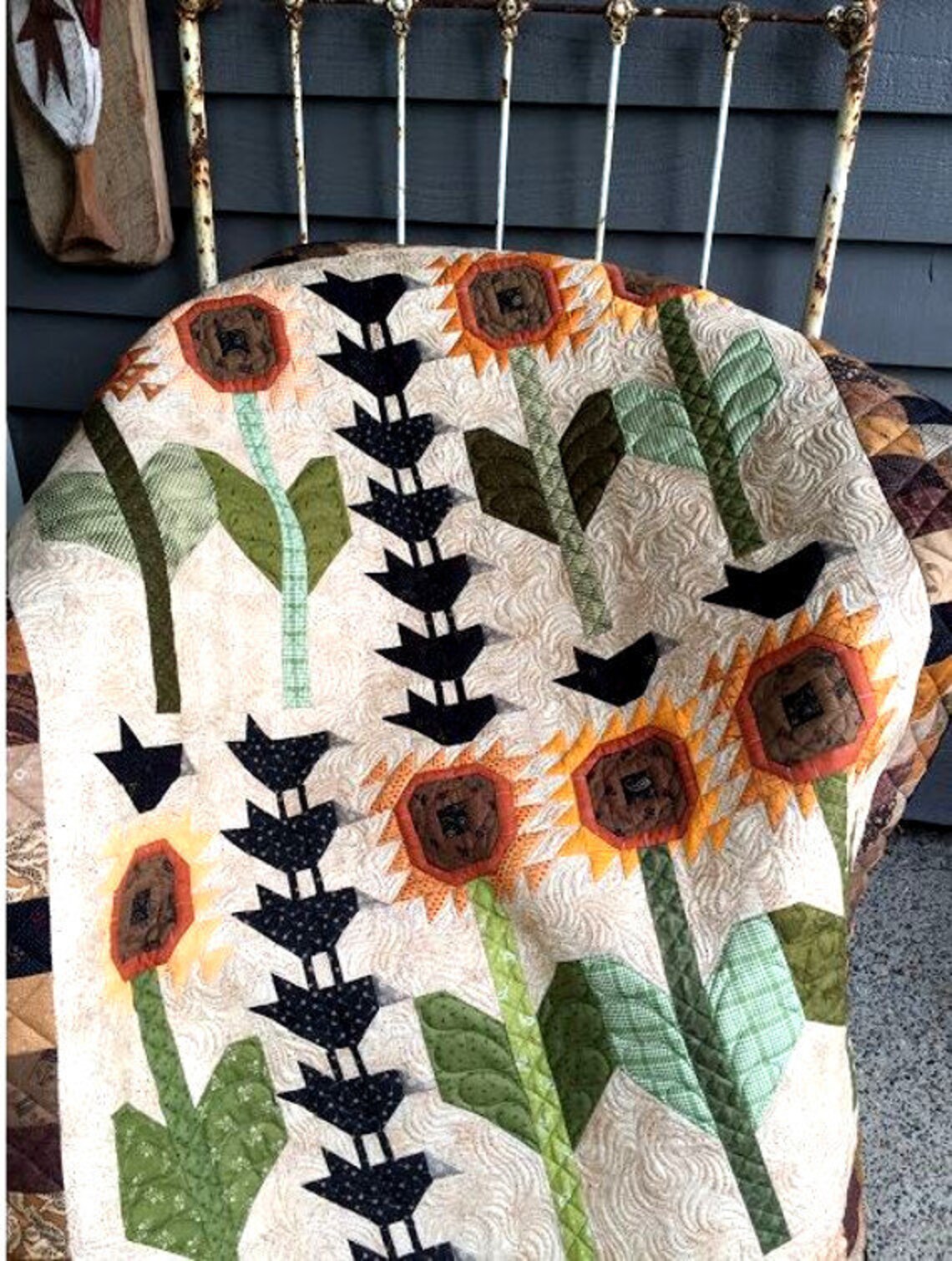 And so It Crows *scrappy Quilt Pattern* By: Karen Walker - Laugh ...