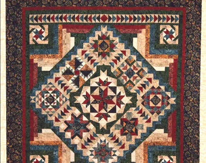 A Day in Happyland *folk Art Applique and Hand-embroidery Quilt ...